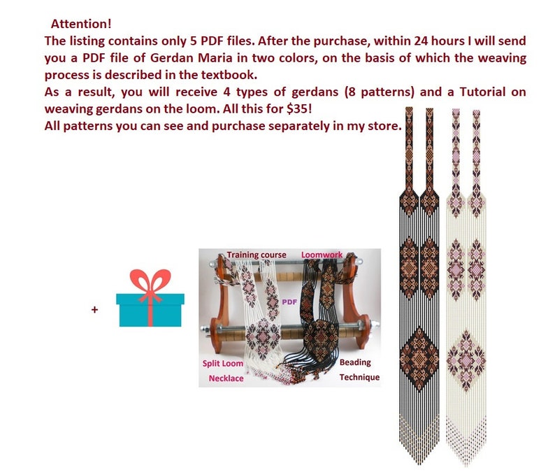 4 Types of Gerdan Patterns8 Patterns and a Tutorial on How - Etsy