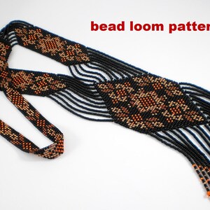 Gerdan-split-loom Necklace Bead Loom Patterns, Beading Loom, Only ...