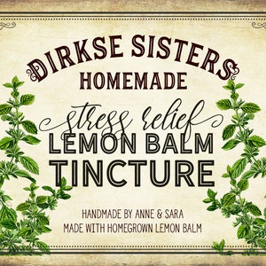 Customized Label Lemon Balm Extract Melissa Officinalis - Etsy