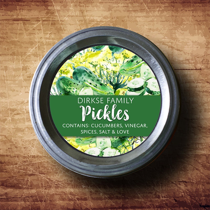 Pickle Labels - Etsy