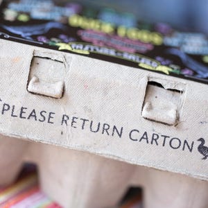 Please Return Carton Stamp - Duck - Fits Any Carton - Duck Egg Carton ...