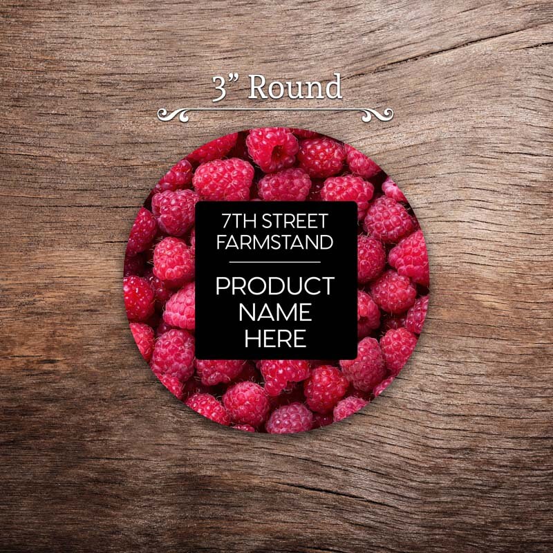 Customizable Raspberry Labels - Premium Printed Labels for Raspberry ...