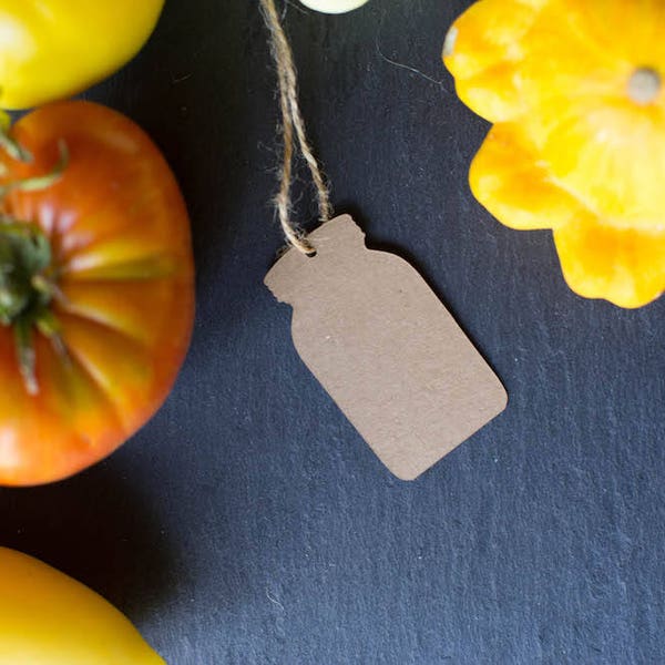 Mason Jar Gift Tags - Etsy