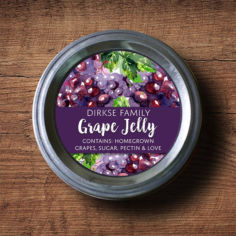 Jelly Labels - Etsy