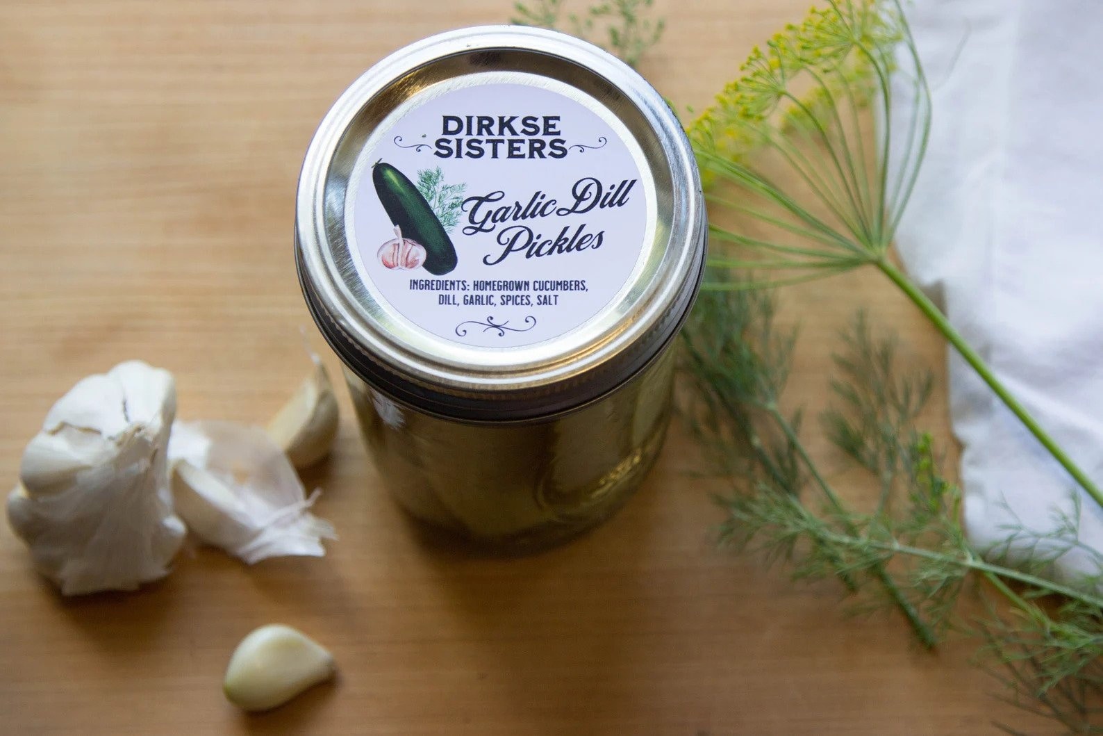 Customized Canning Label for Pickles - Etsy