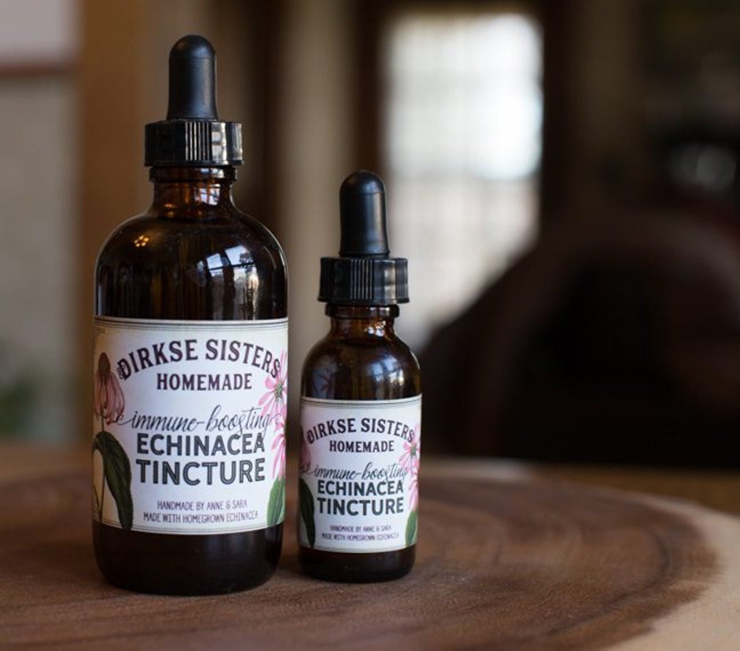 Customized Label - Echinacea Tincture, Echinacea Extract, Syrup ...