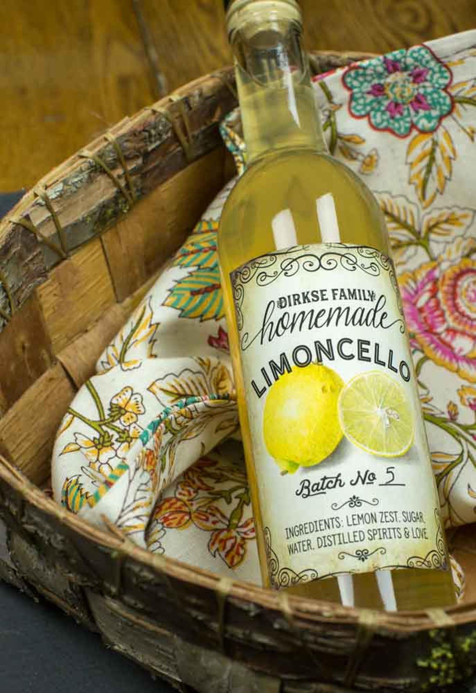 Limoncello Labels Customized Label for Lemon Liqueur | Etsy