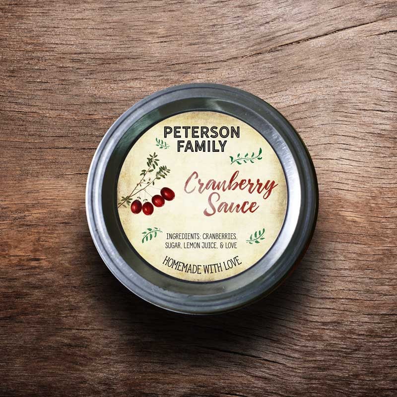 Vintage Cranberry Label - Etsy