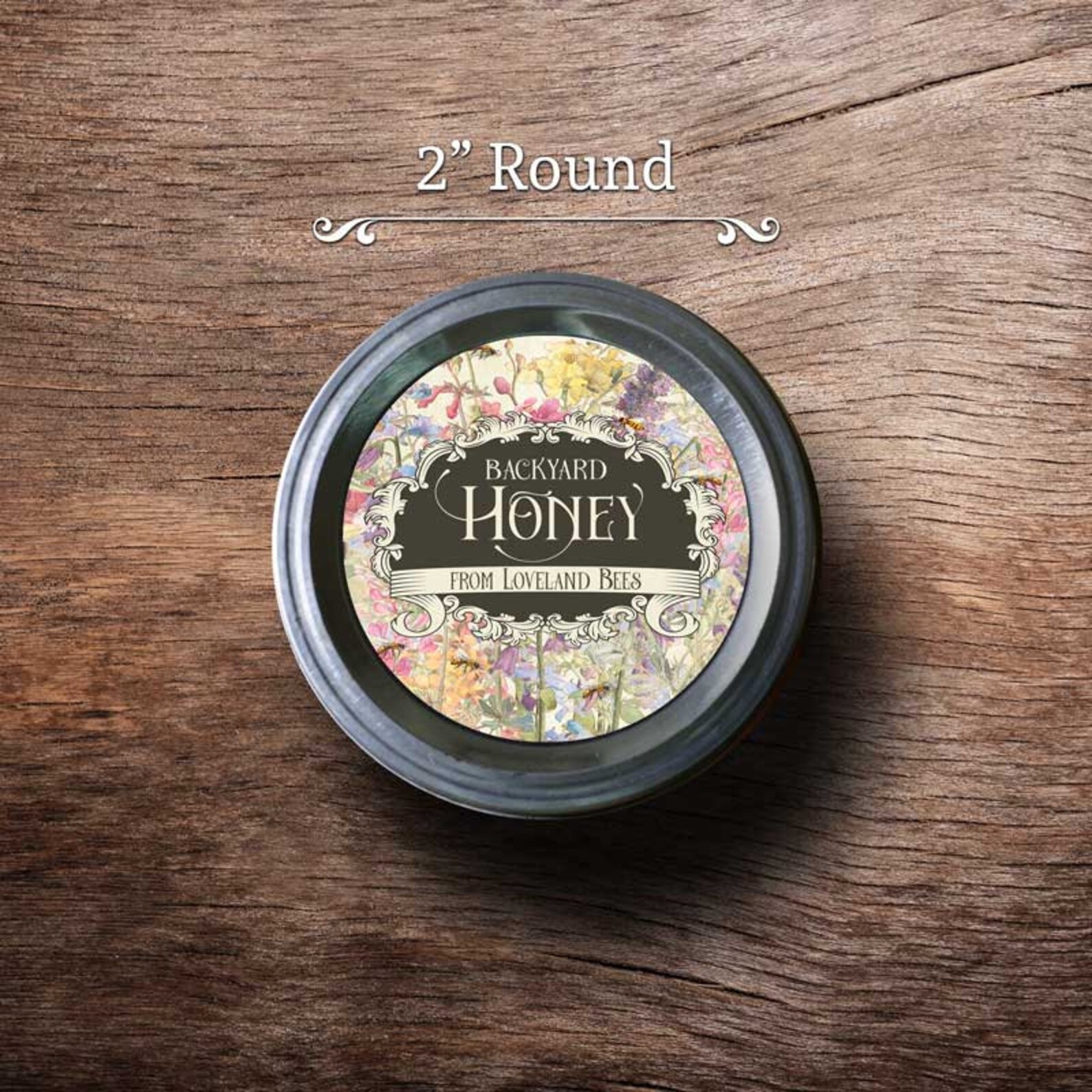 Customized Honey or Mead Label Vintage Style Watercolor - Etsy