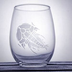 Horseshoe Crab Glass - Marine Glassware - Wine - Pint - Pilsner - Ocean ...