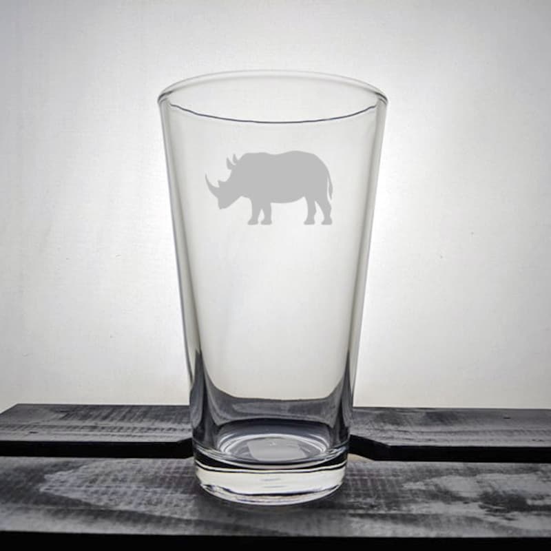 Safari Etched Glasses - Etsy