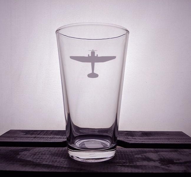 Plane Glass Aviation Gift Personalized Engraved Etched | Etsy