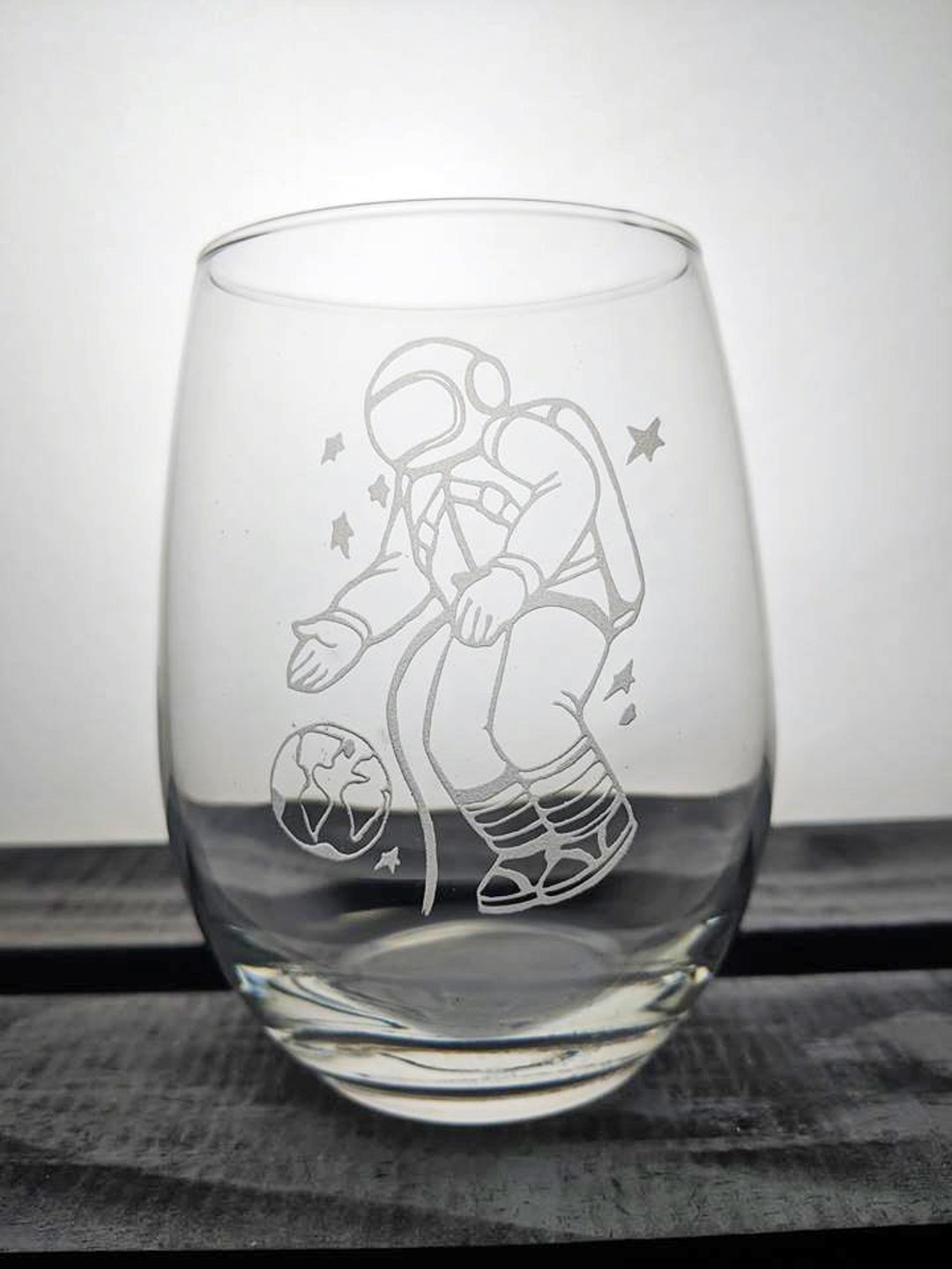 Astronaut Glass - Pint Glass - Wine Glass - Space Man Glass - Gifts ...