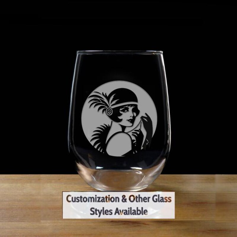 Glass Flapper - Etsy