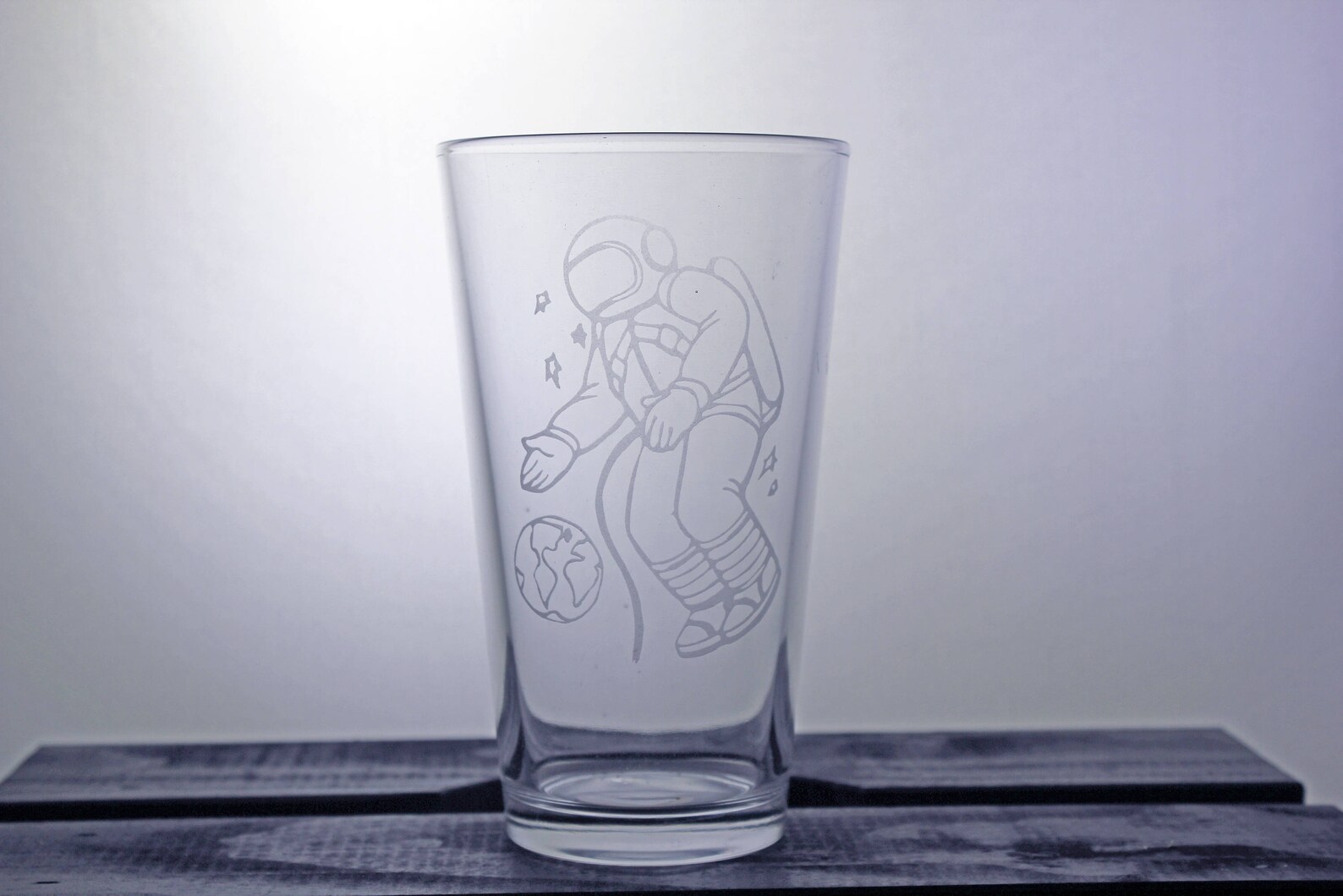 Astronaut Glass - Pint Glass - Wine Glass - Space Man Glass - Gifts ...