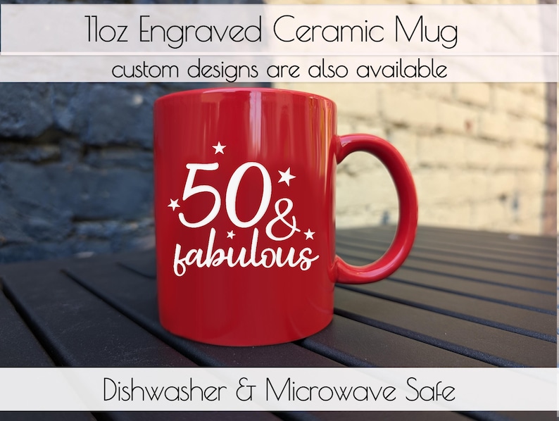 Custom Mug, Engraved Cup, Your Design, Ceramic Coffee Mug, Personalized ...