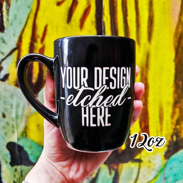 Custom Etched Coffee Mugs - Etsy