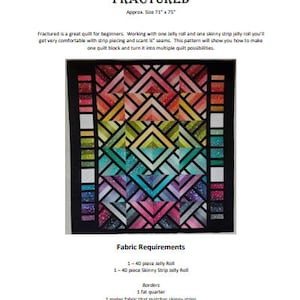 Fractured Quilt Pattern - Etsy