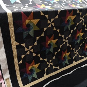 Twisted Star Quilt Pattern - Etsy
