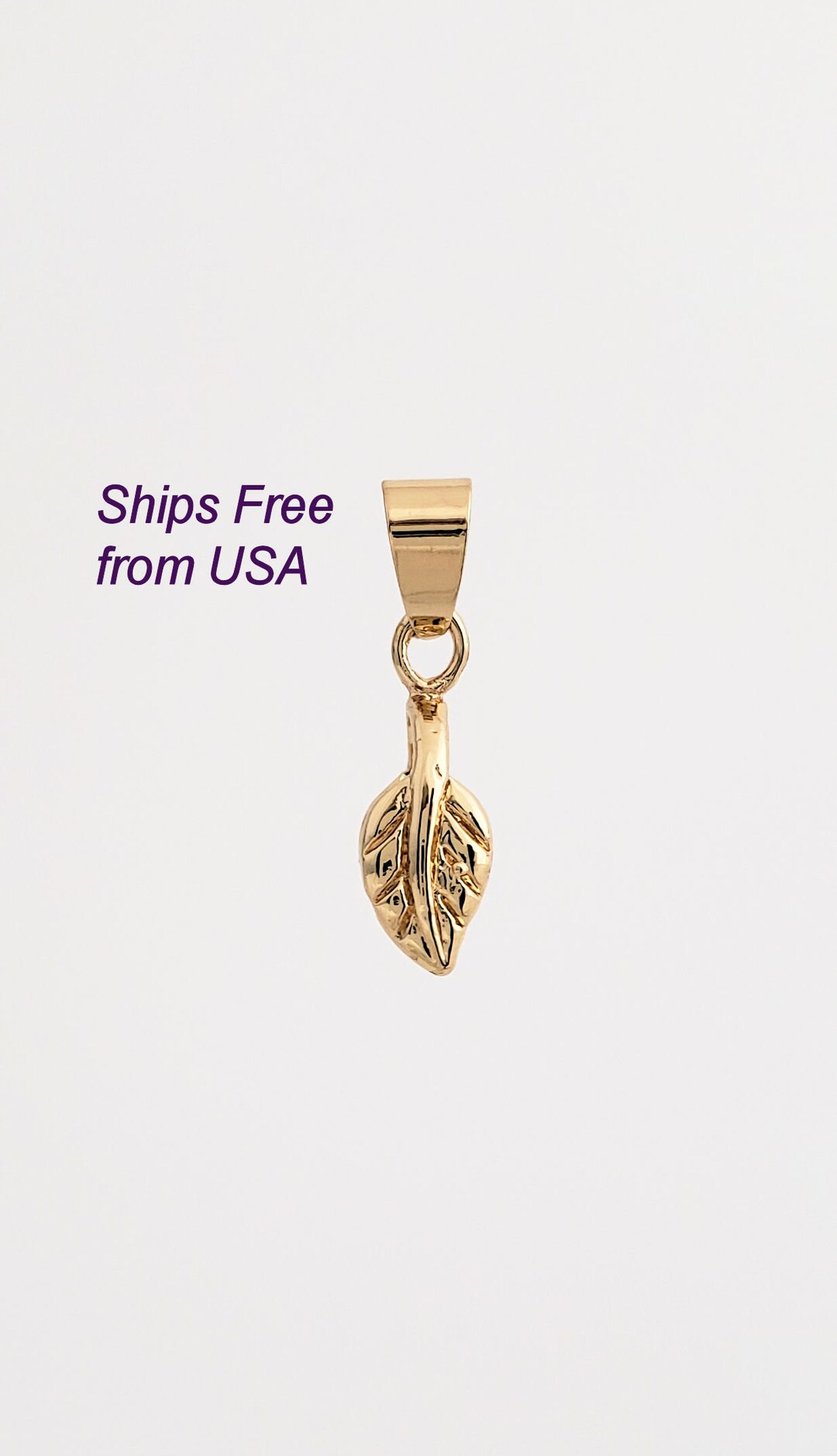 Pinch Bails pkg of 5 or 10 Light Gold Pendant Bail Large Findings for ...