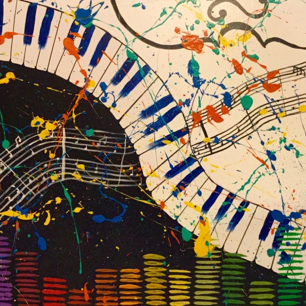 Musical Artwork - Etsy