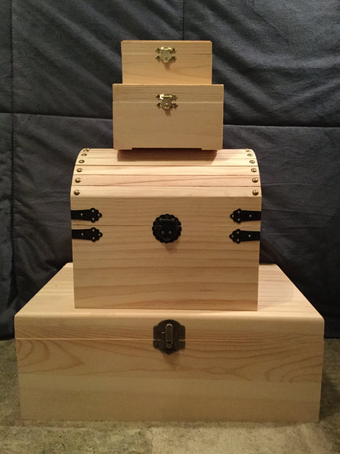 Galaxy Box Hand Painted Chest Outerspace Original Art Jewelry - Etsy