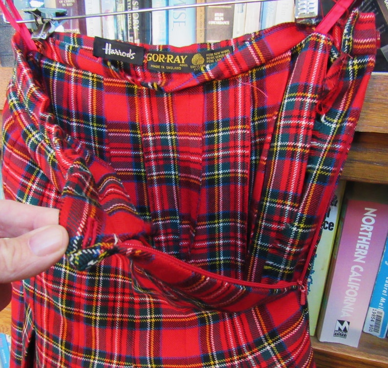 Vintage 1970's/1980's Harrods X Gor-ray Layered Pleated Culottes Kulats ...