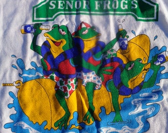 Senor Frogs T Shirt - Etsy