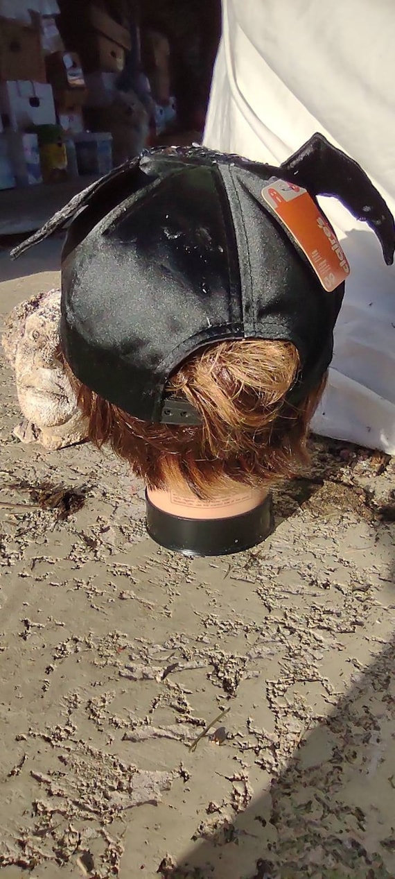 Halloween Bat sequin bat hat,costume, Halloween acces… - Gem