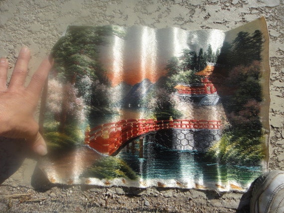 Vintage Chinese Silk Silver Embroidery Embroidered Panel - Etsy