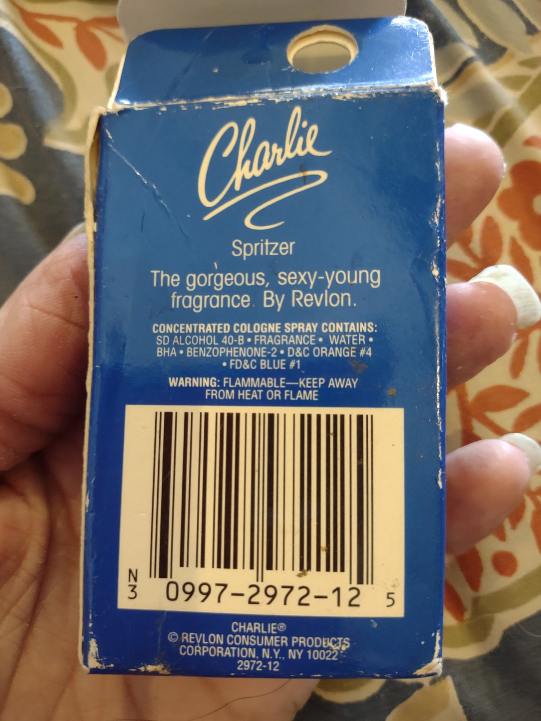 Vintage Charlie Concentrated Cologne Spray Vintage Revlon New York New ...