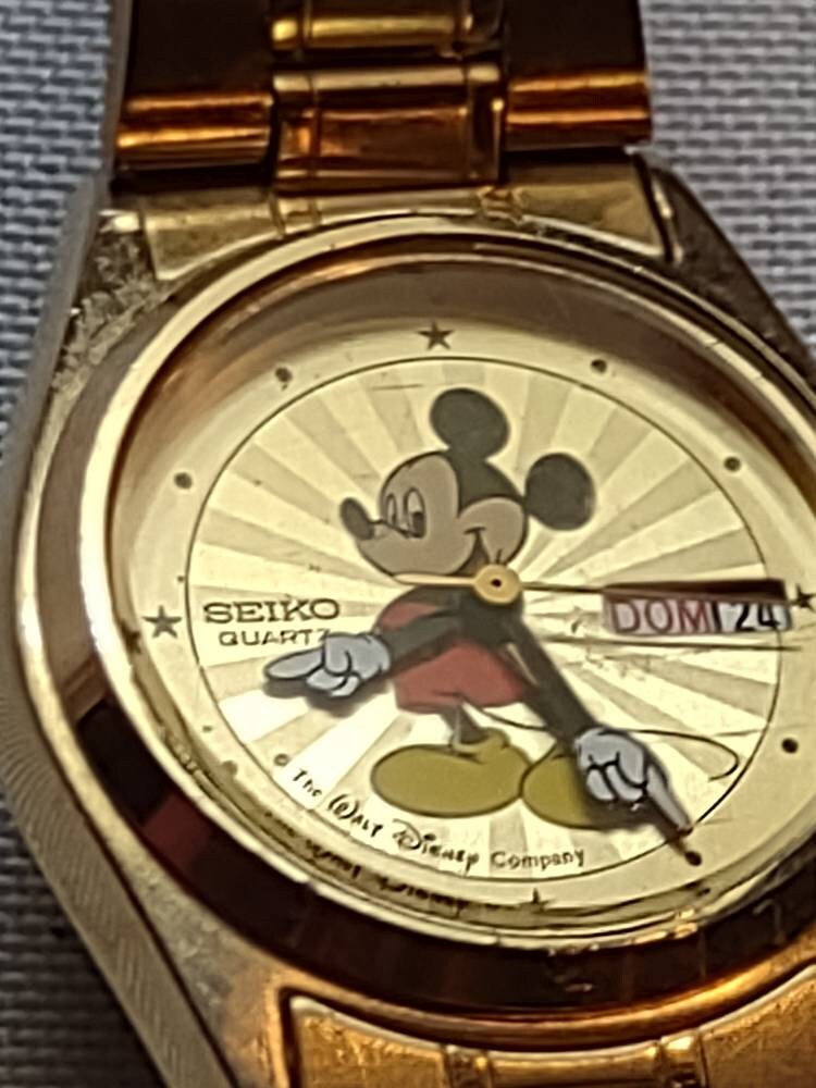 Seiko Micky Mouse Watch Vintage Walt Disney Company 1987 - Etsy