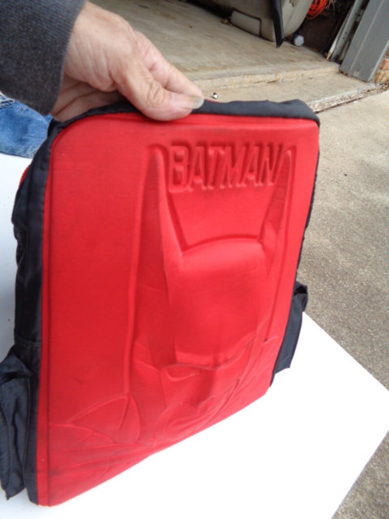 Vintage Batman Backpack 90s Collectible TM & DC Comics Child Backpack ...
