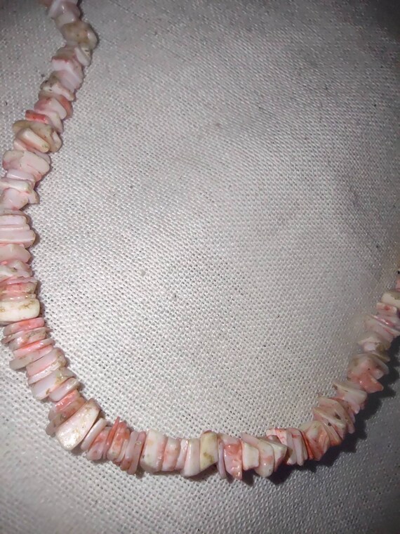 Puka shell necklace 16” - Gem