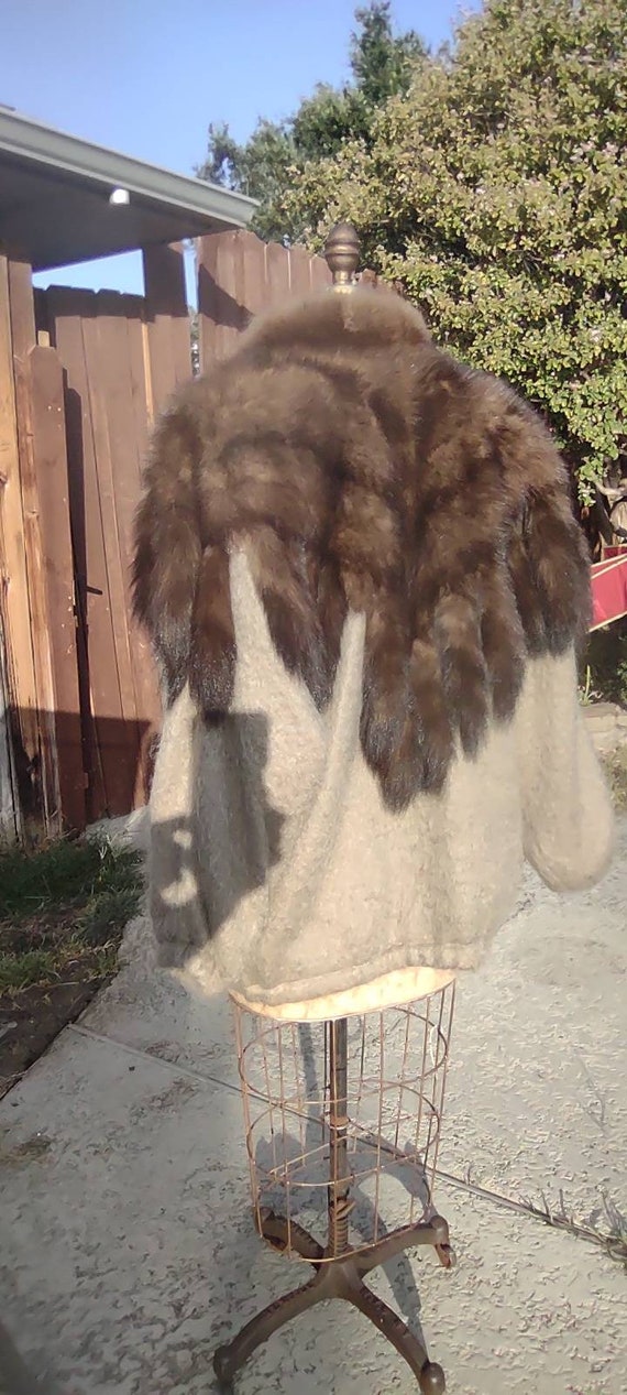 vintage 1940s 1950s mink - Gem