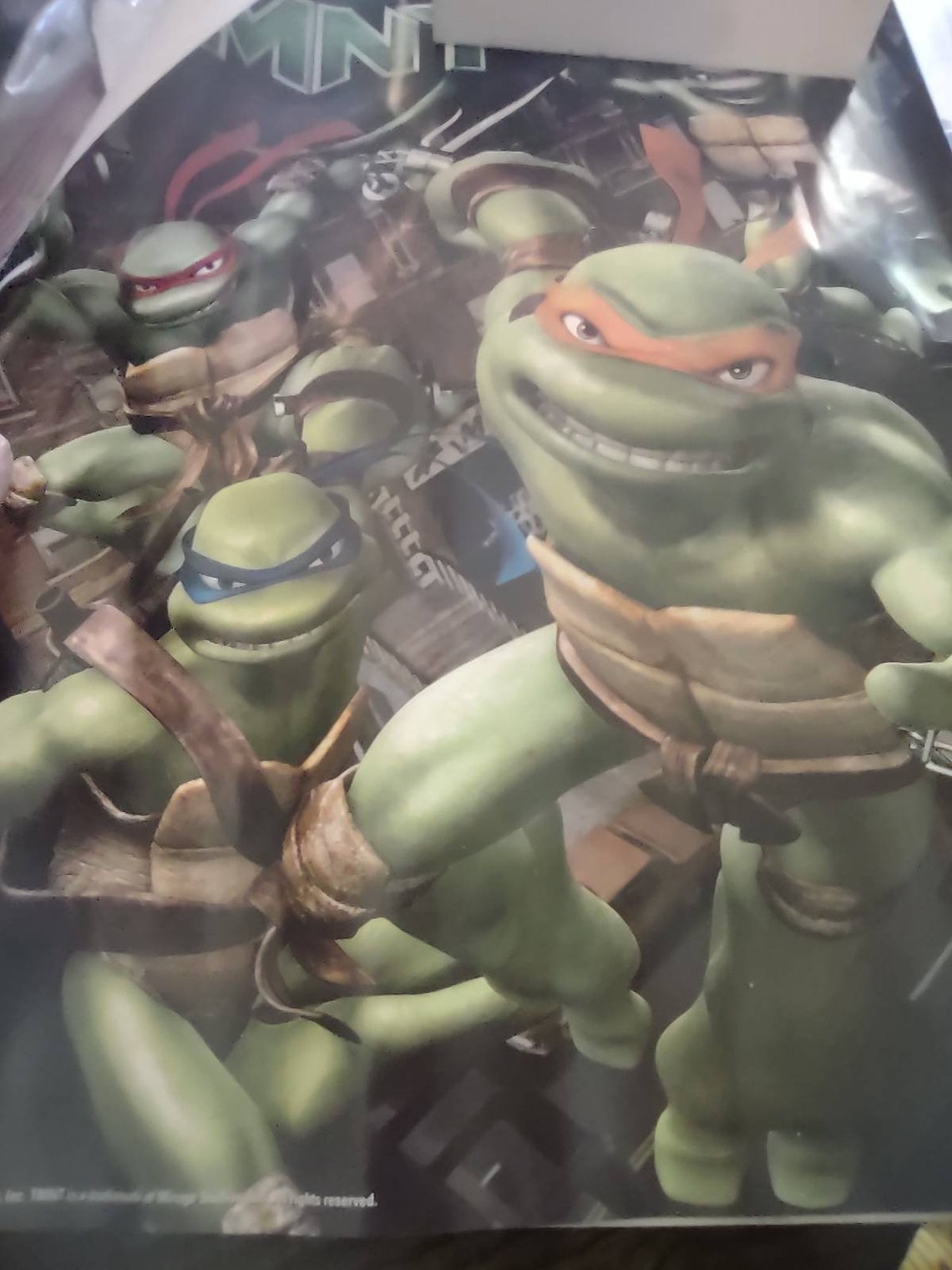 Teenage Mutant Ninja Turtles VERY Rare Collectible TMNT Movie - Etsy