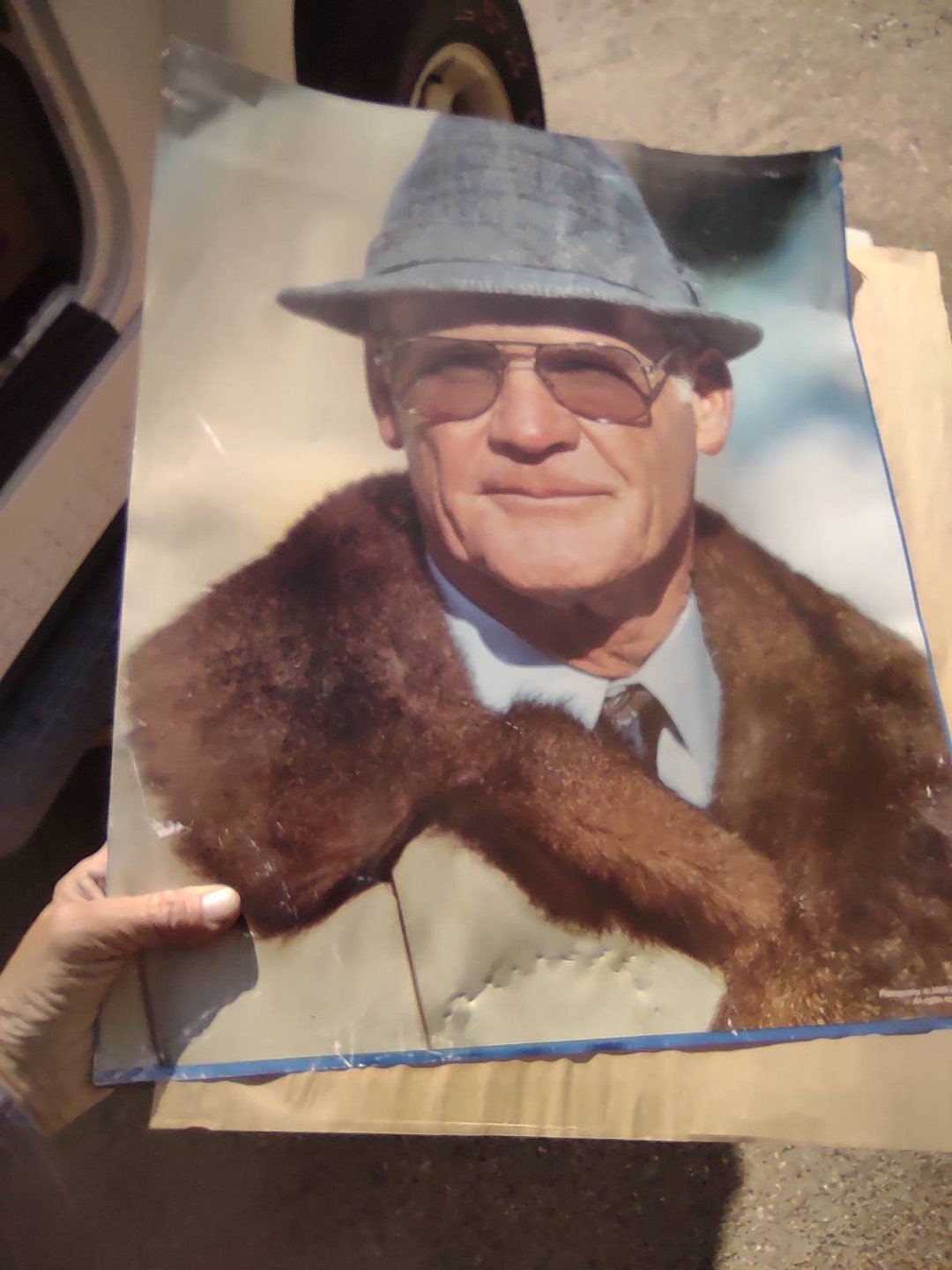 Tom Landry Dallas Cowboys Couch 1980s Nzfl Collectable Orginal Picture ...