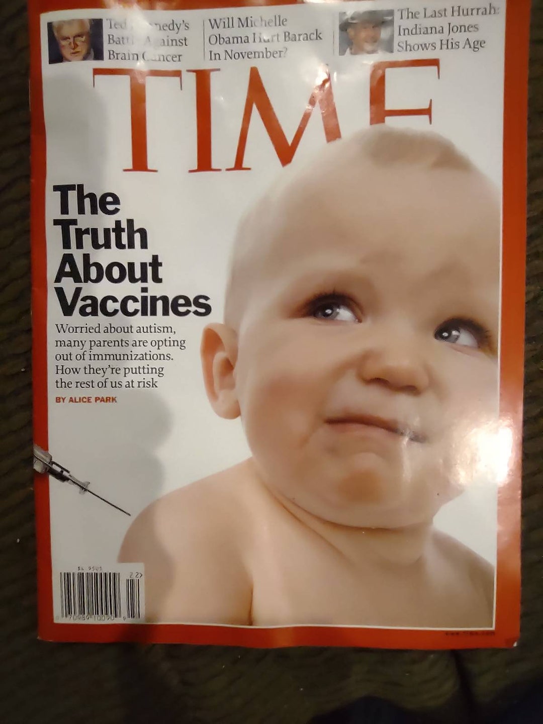 TIME Magazine the TRUTH About VACCINES June 2, 2008, Rare Collectible ...
