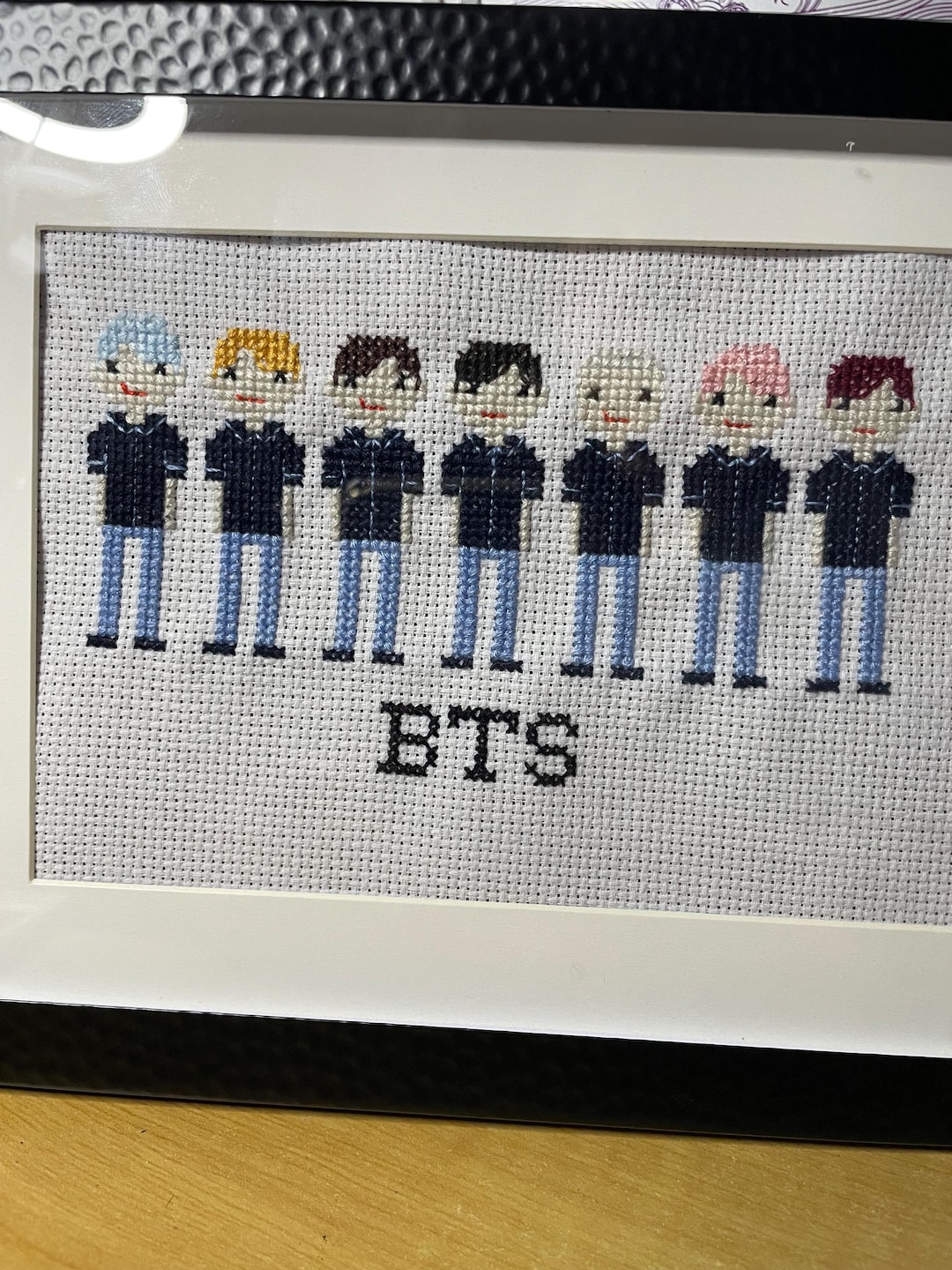 BTS Cross Stitch - Etsy