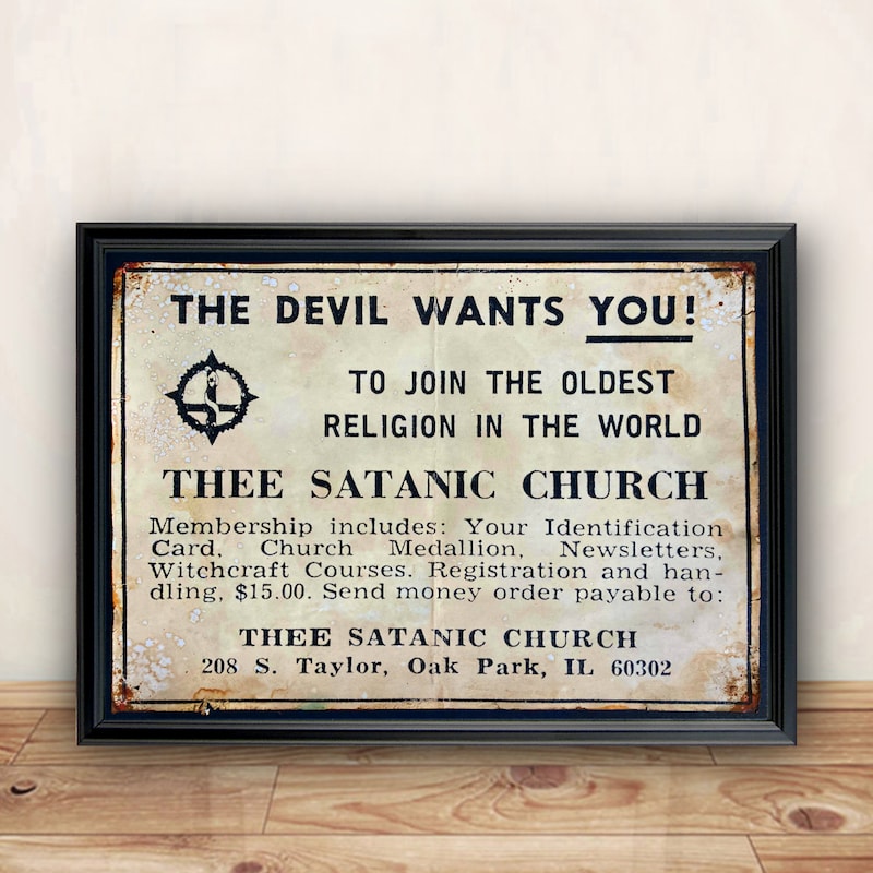 Satanic Art - Etsy