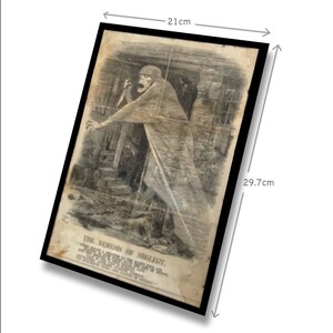 Nemesis of Neglect Aged Reproduction Victorian Illustration - Art Print ...