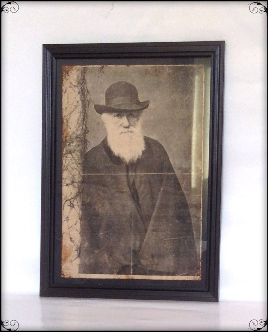 Charles Darwin Print - A4 Size Hand Aged - Etsy