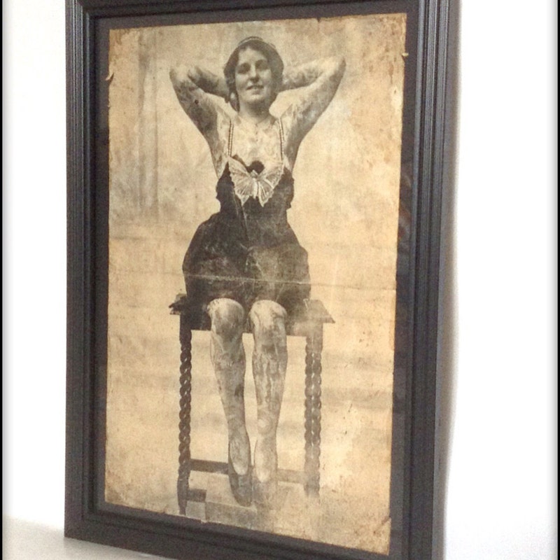 Victorian Lady Print - Etsy