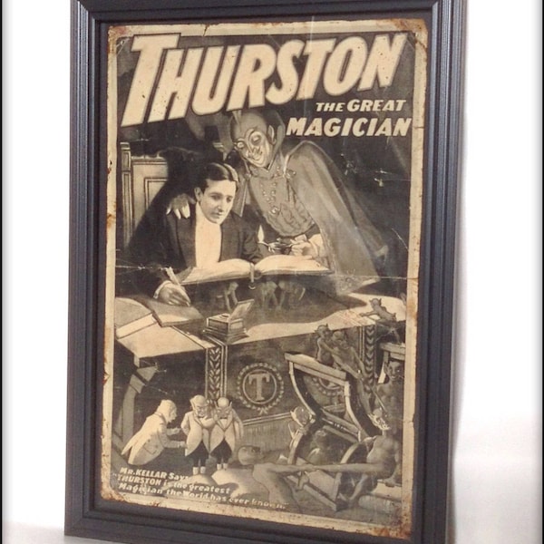 Vintage Magic Poster - Etsy