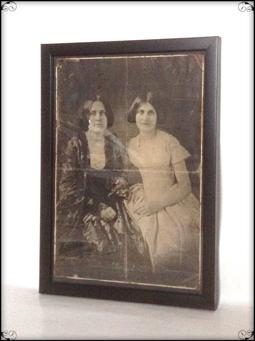 Aged Reproduction Print of the Fox Sisters - A4 Size. - Etsy