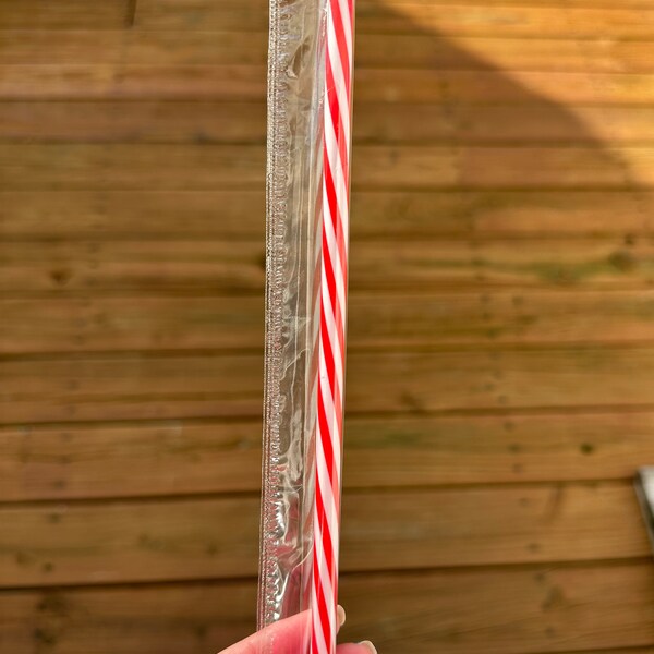 Candy Cane Straw - Etsy
