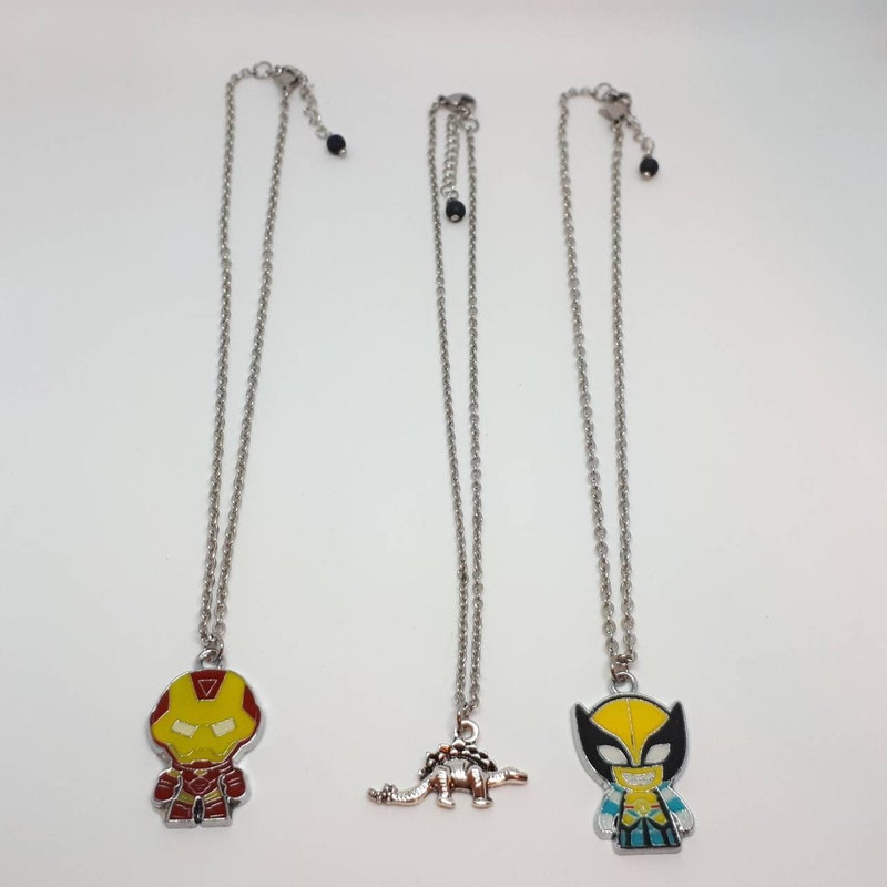 Superhero Necklace - Etsy