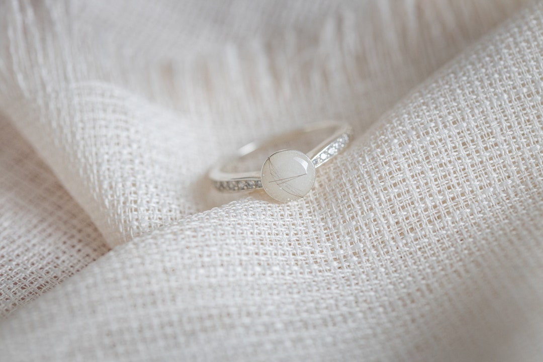 Keepsake Jewelry Ring With Ashes, Keepsake Jewelry Ring With Hair ...