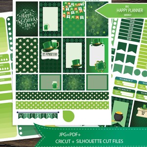 March Printable Big Happy Planner Stickers,big MAMBI Happy Planner ...