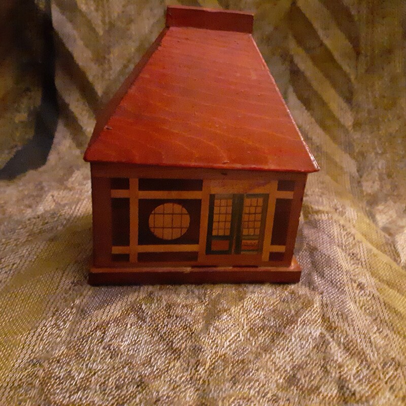 Wood House Bank - Etsy